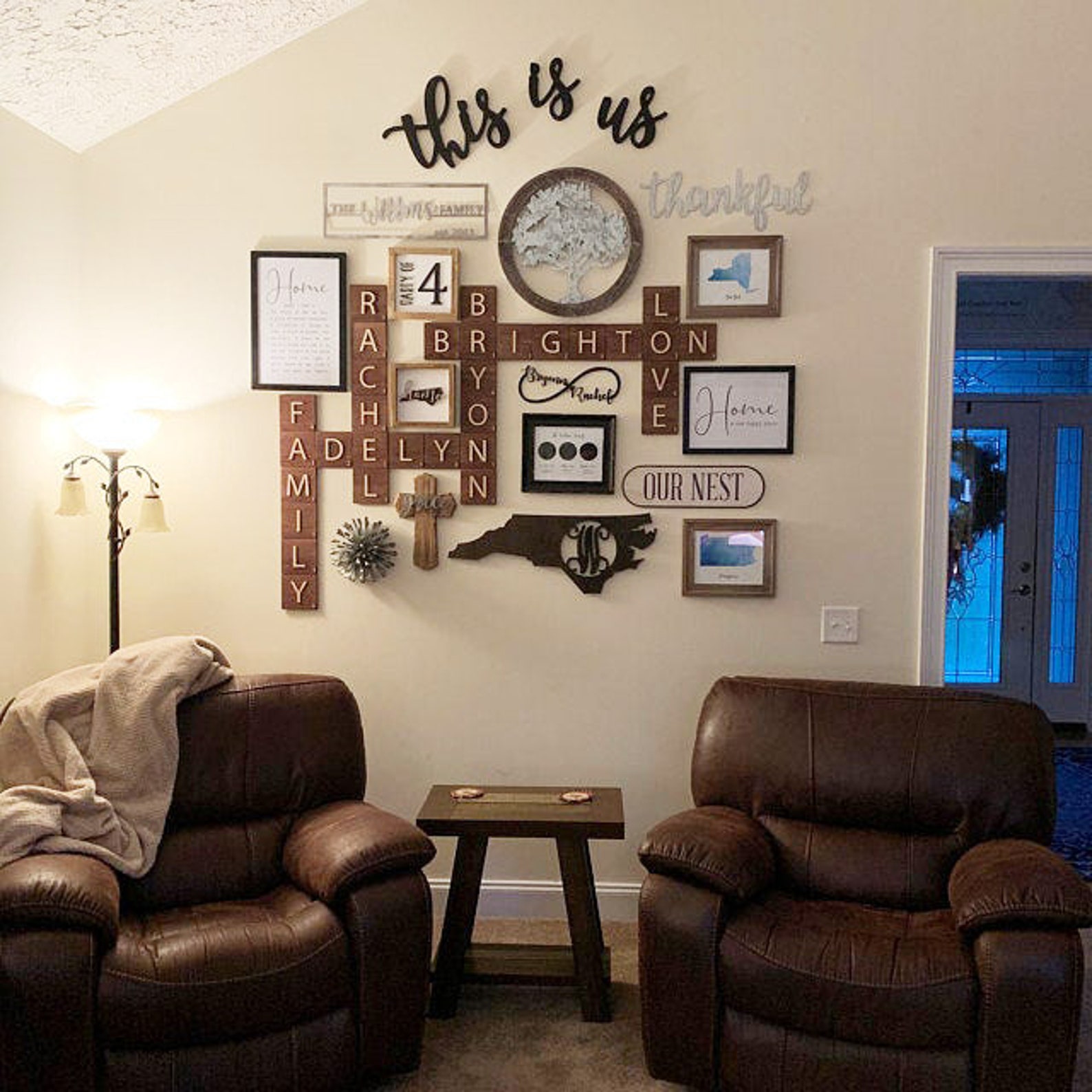 Scrabble Tiles Wall Art Large Scrabble Tiles Wooden Scrabble - Etsy