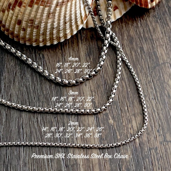 Stainless Steel Neck Chains - Etsy