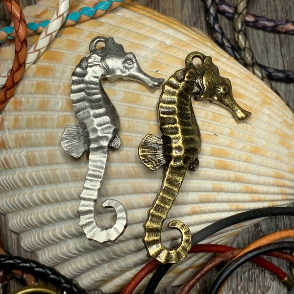 Seahorse Keychain - Etsy