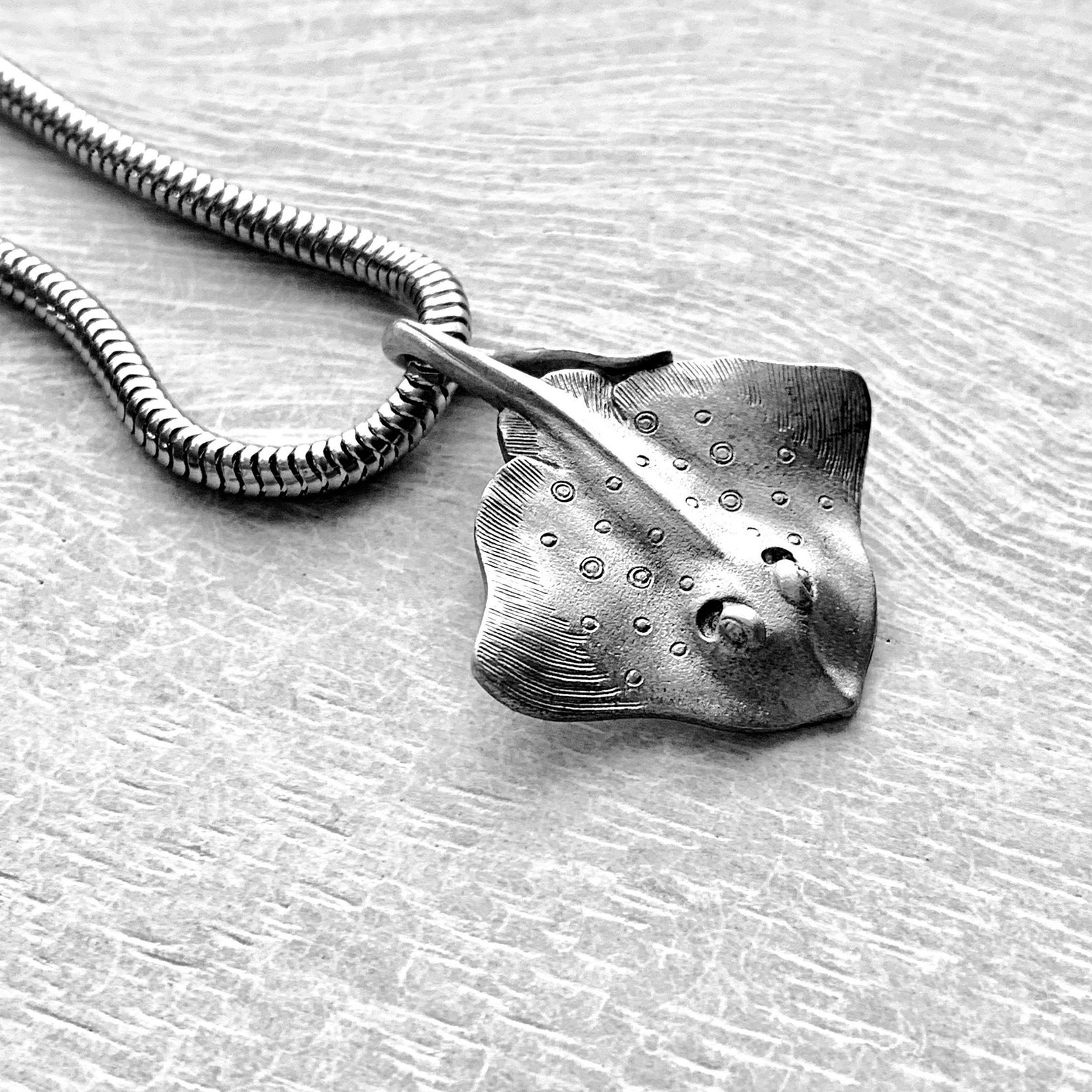 Stingray Jewelry Stingray Necklace Pendant Only Beach - Etsy