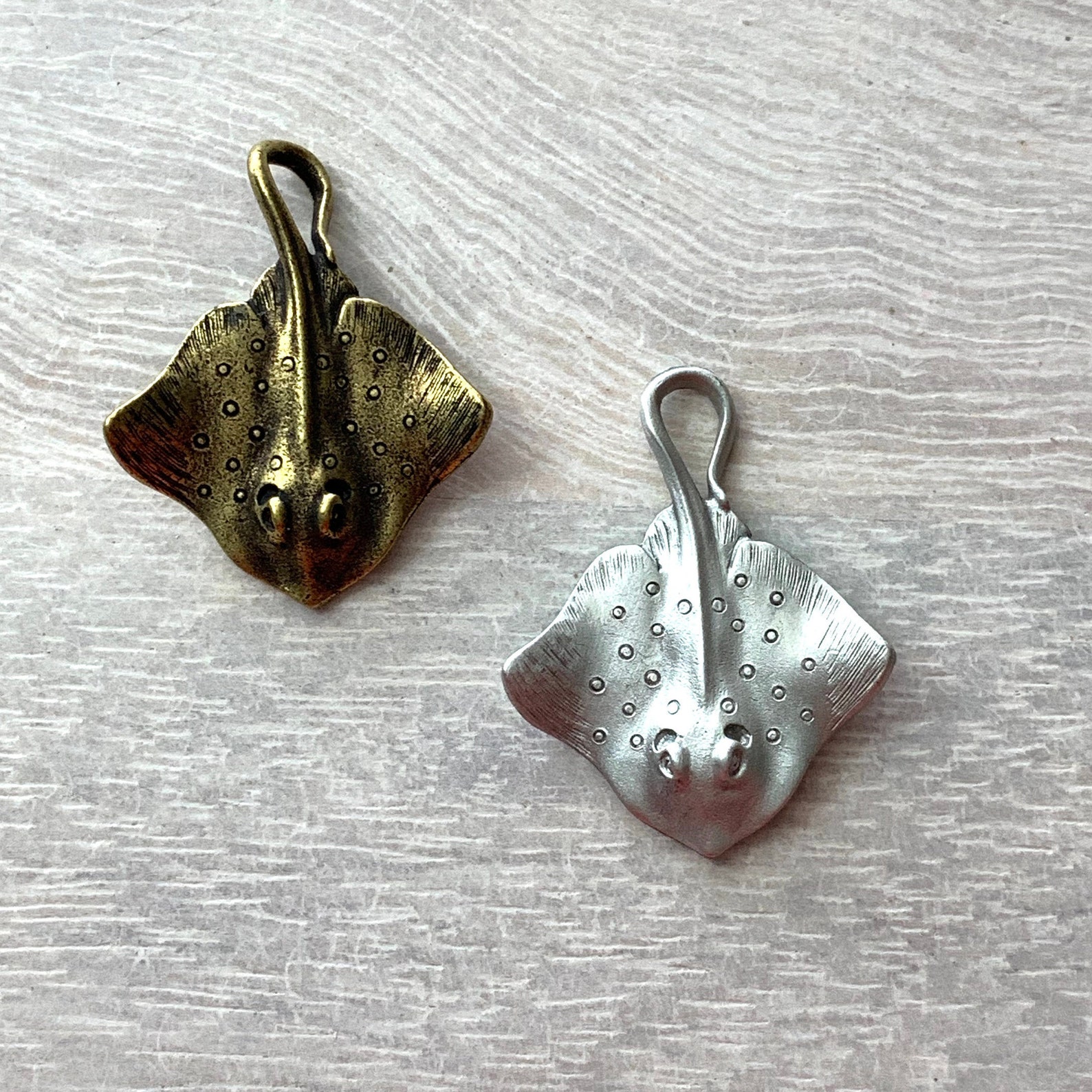 Stingray Jewelry Stingray Necklace Pendant Only Beach - Etsy