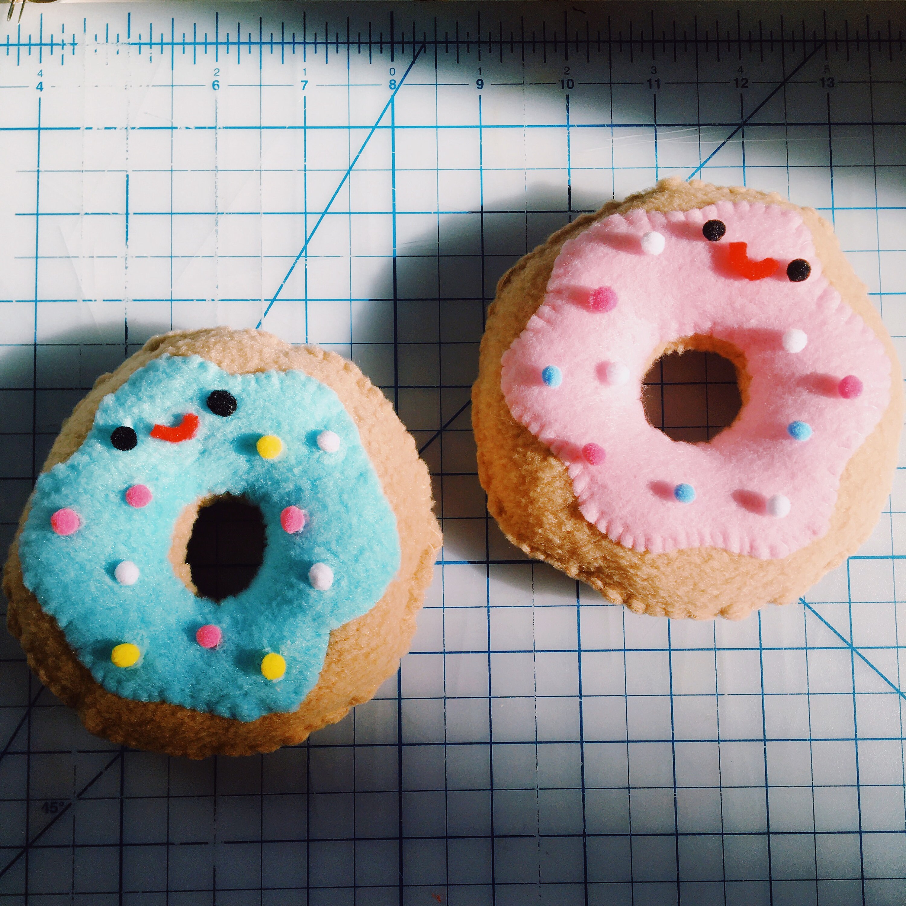 Mini Donut Plush Toy Sewing Pattern Cute DIY PDF Instant Download - Etsy