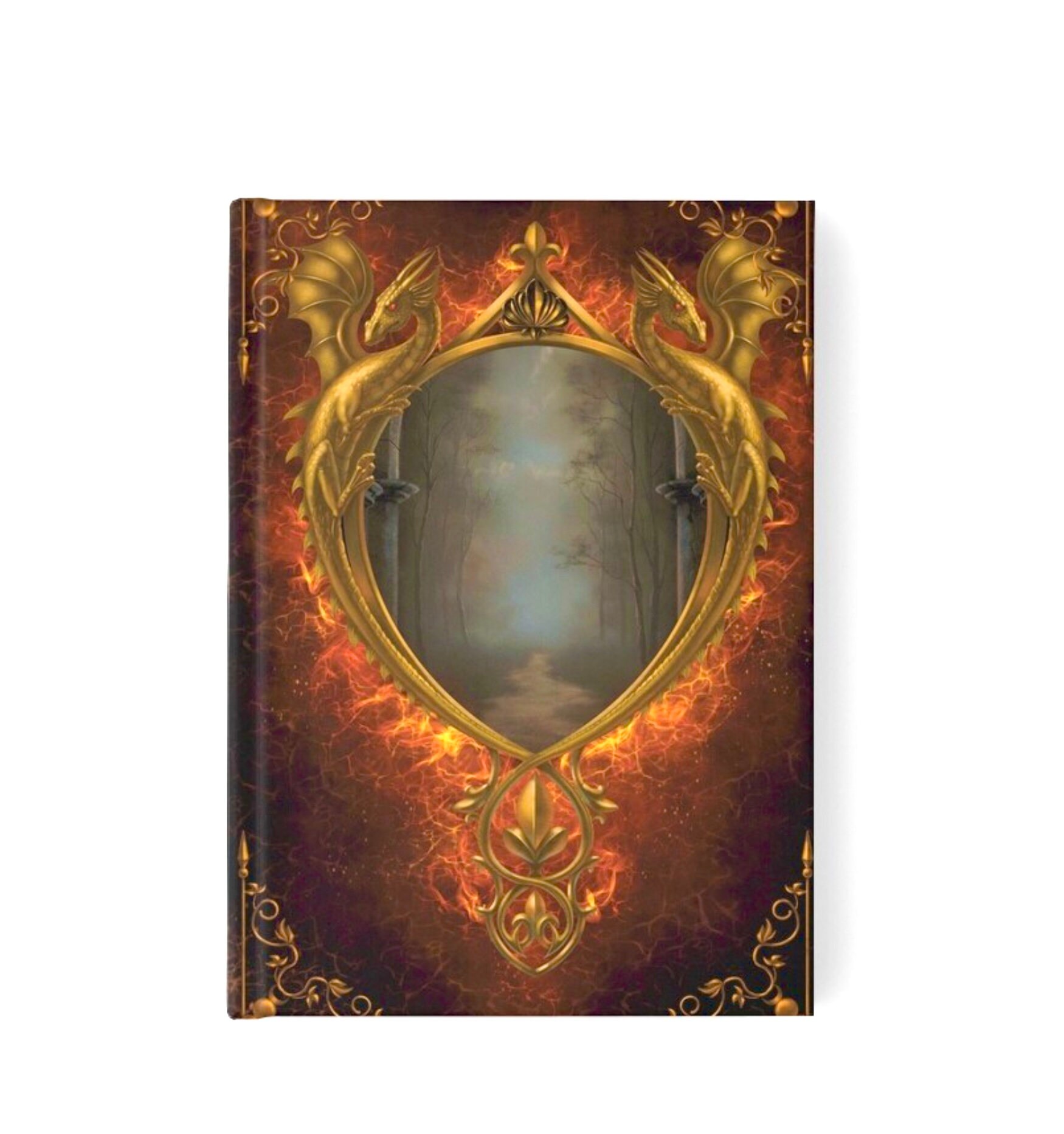 The Golden Fire Portal. Download Printable Home Decor. - Etsy
