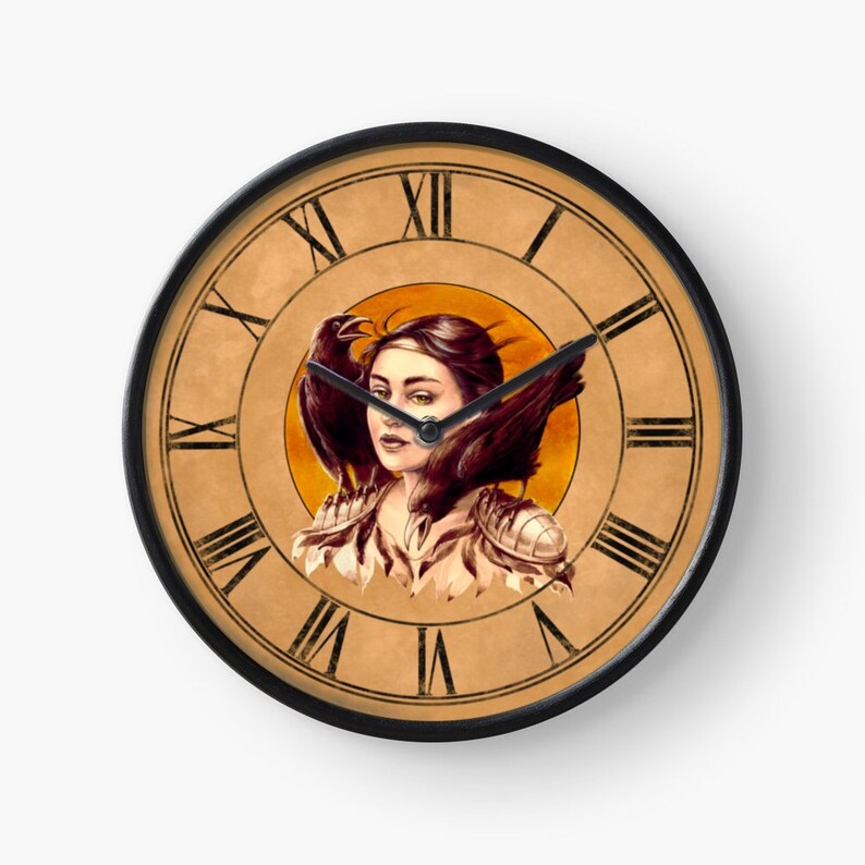 The Morrigan. Celtic Raven Goddess of War. Fantasy Art. Mix Media - Etsy