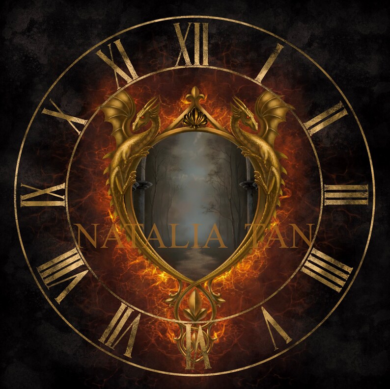 The Golden Fire Portal. Download Printable Home Decor. - Etsy