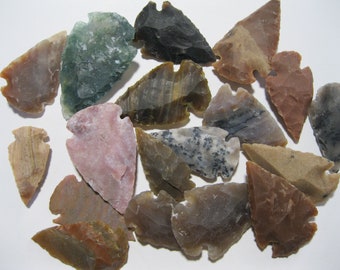 Stone Arrowheads - Etsy