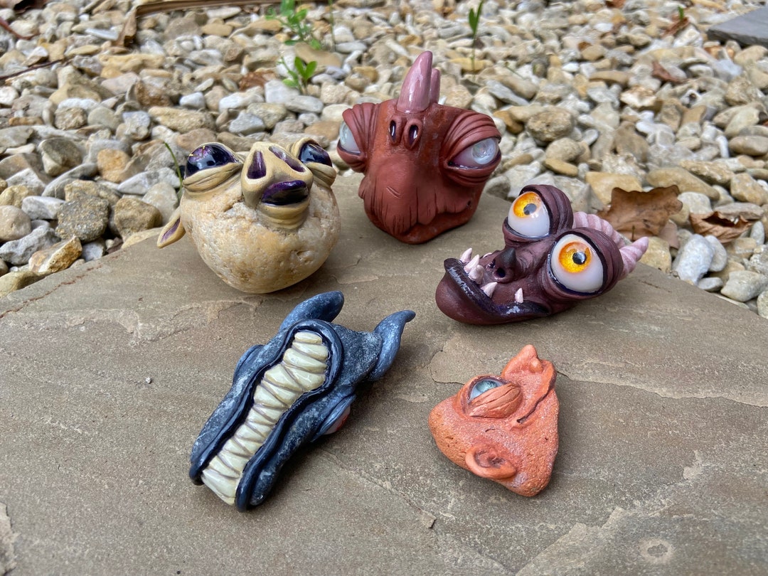 Stone Creatures - Etsy