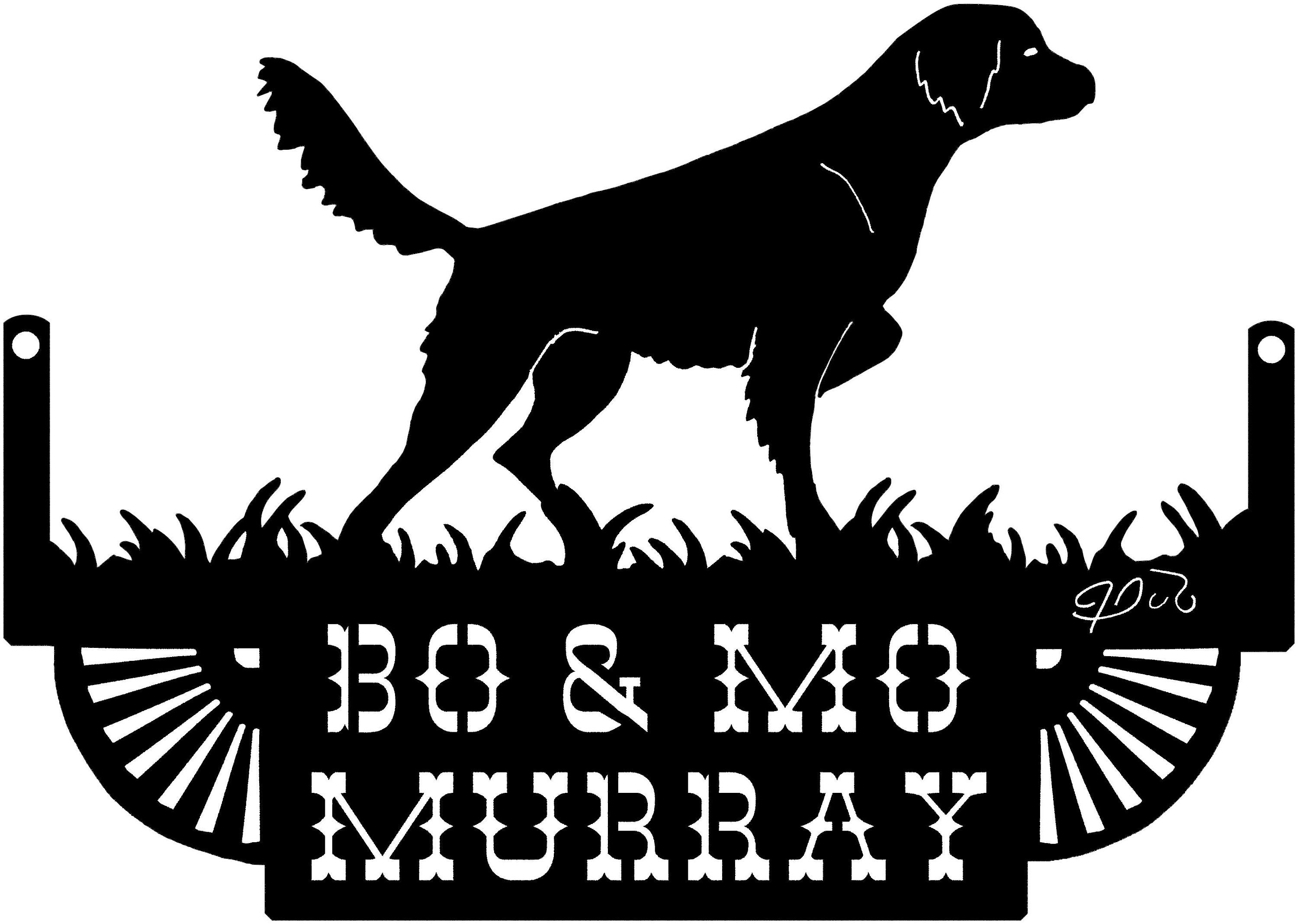 DIY - 24" x 17" Pointer Name Sign - J. Dub's Metalworks