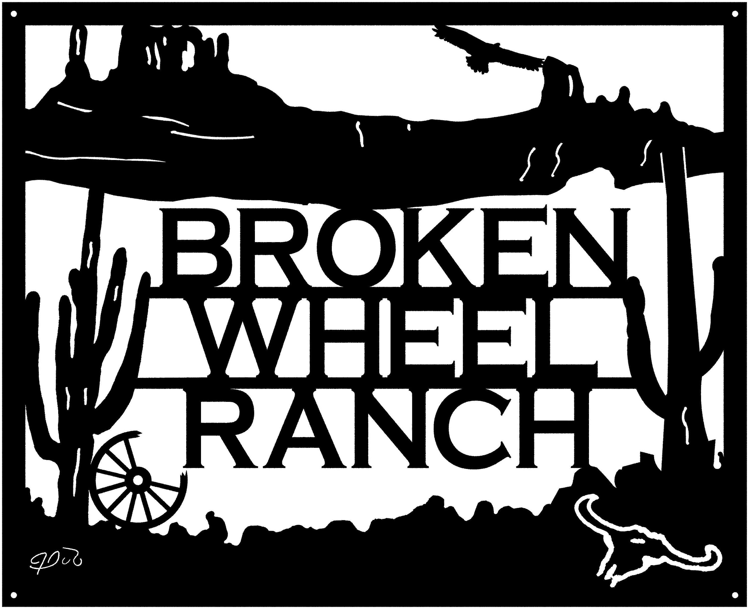 32" X 26" Desert Name Sign - Etsy