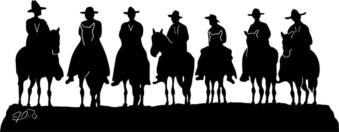7 Cowboys - Etsy
