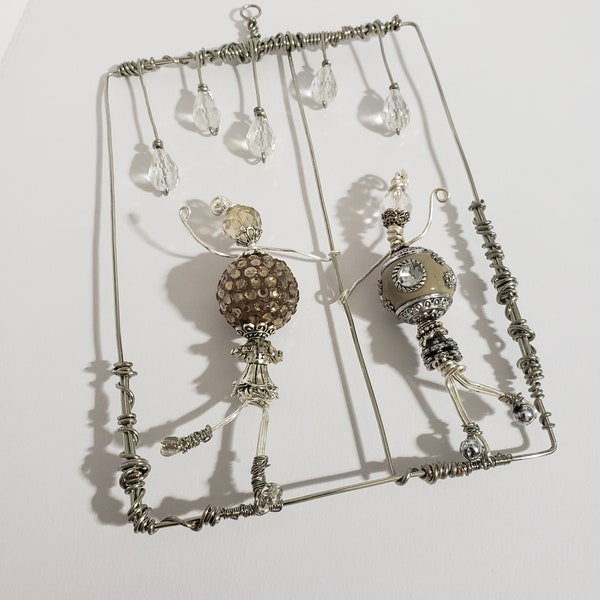 Wire People Wall Art - Etsy