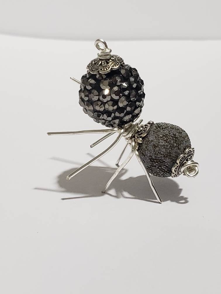 Collectible Spider Wire and Bead Spider Wire Spider - Etsy