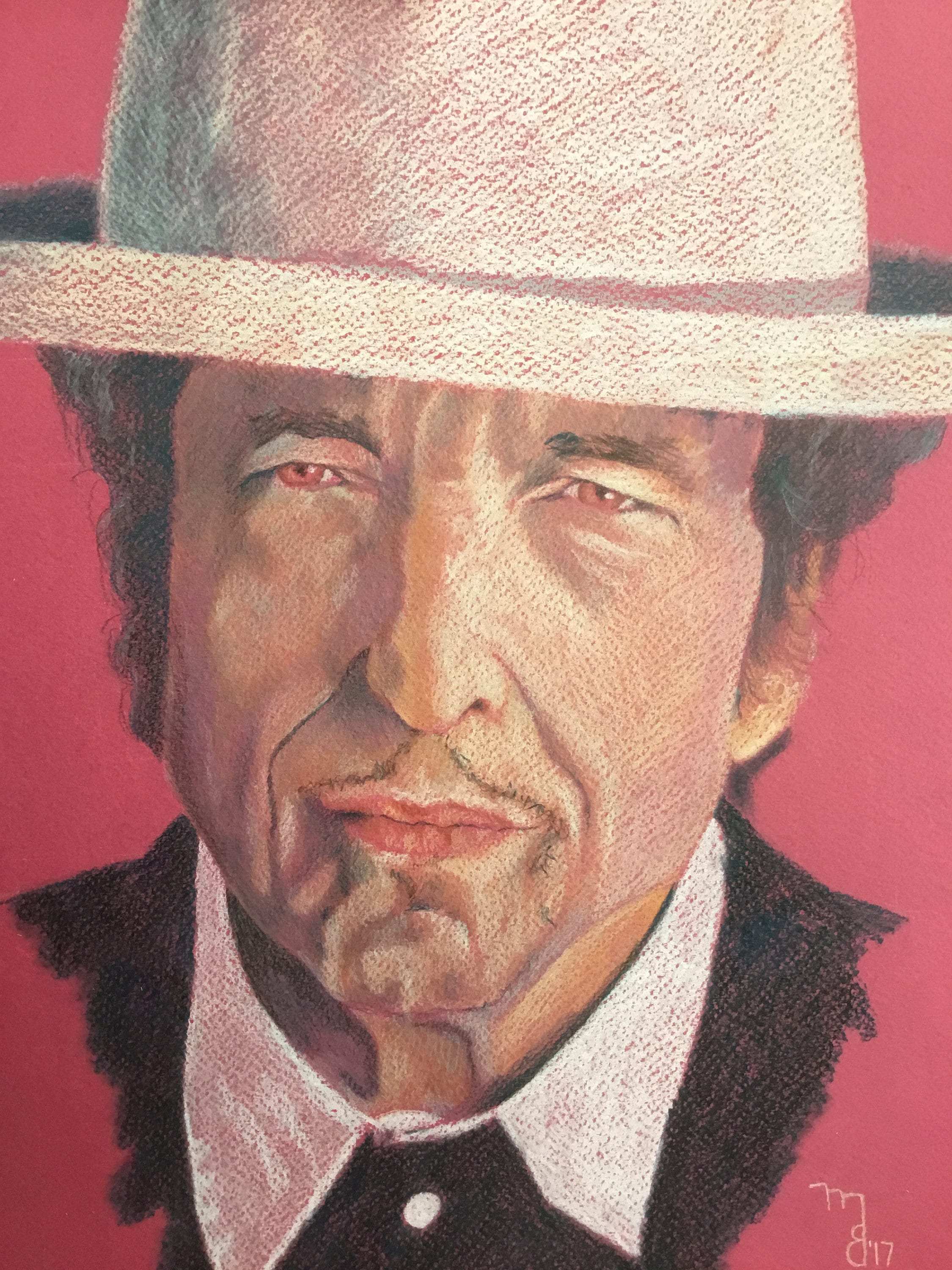 Portrait of Bob Dylan - Etsy