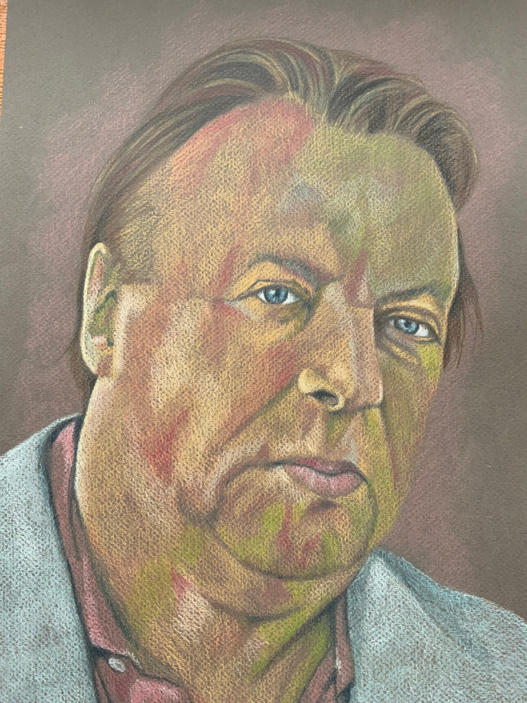 Portrait of Christopher Hitchens - Etsy