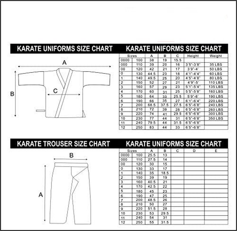 Karate Uniform WKF Level - 100% Organic Gi for Martial Arts Training ...