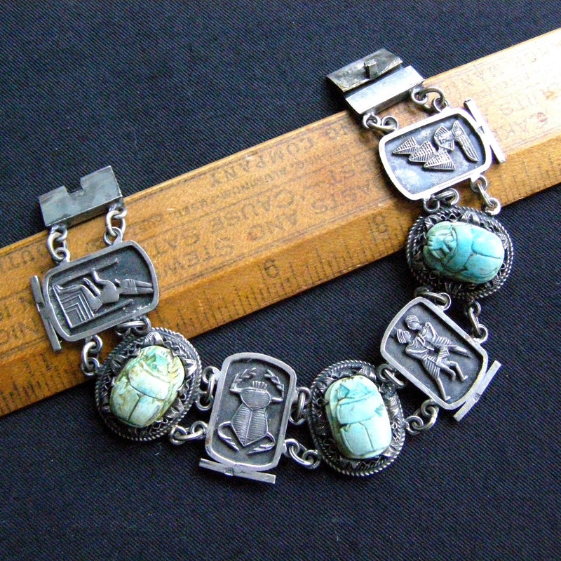 Scarab Bracelet - Etsy
