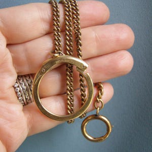 Vintage Hadley Gold Filled Pocket Watch Chain Yellow Gold Filled Watch ...