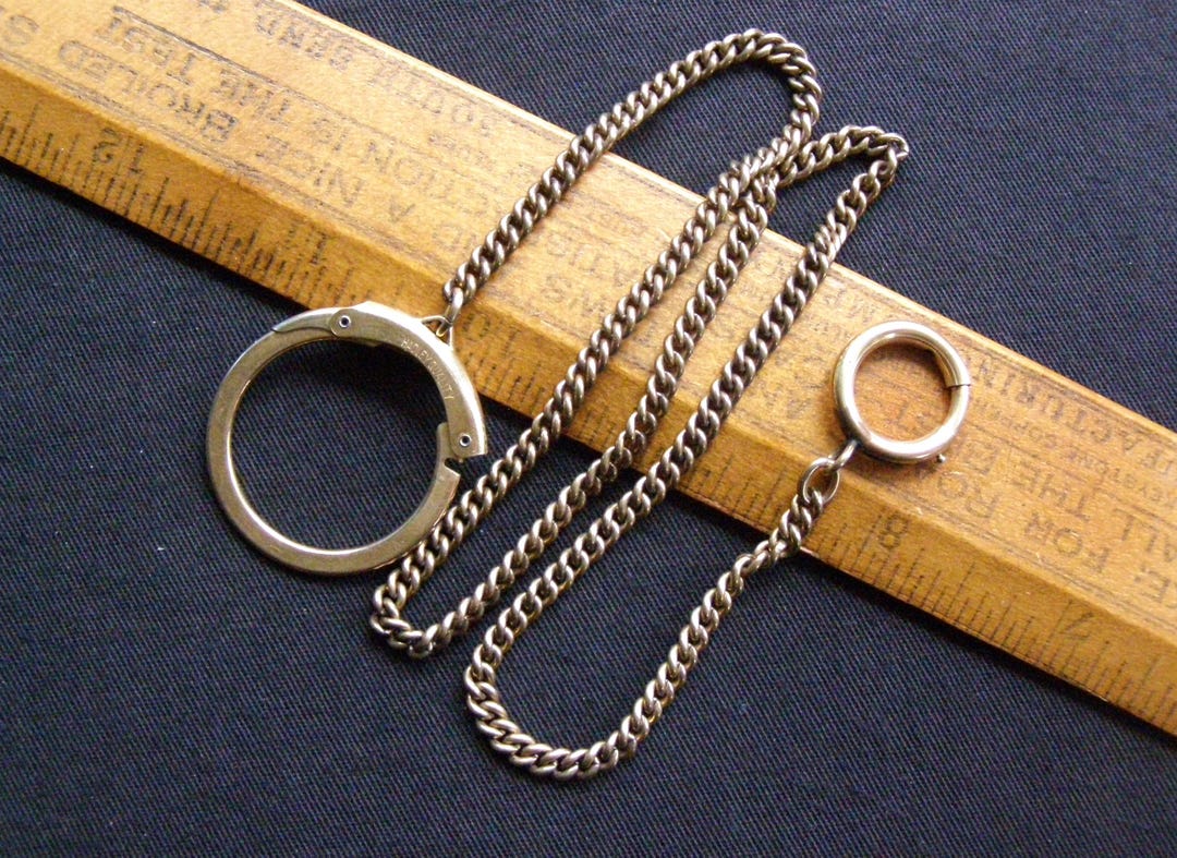 Vintage Hadley Gold Filled Pocket Watch Chain Yellow Gold Filled Watch ...