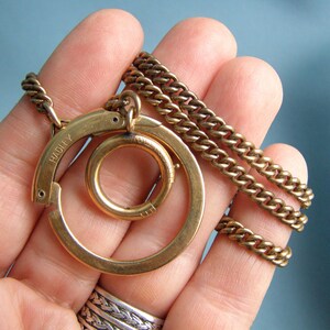 Vintage Hadley Gold Filled Pocket Watch Chain Yellow Gold Filled Watch ...