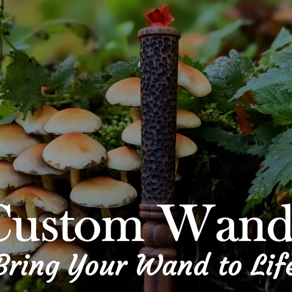Wiccan Wand - Etsy