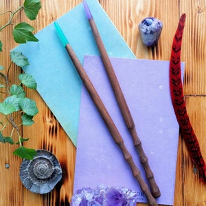 Real Magic Wand Glowing Wand Wooden Wand - Etsy