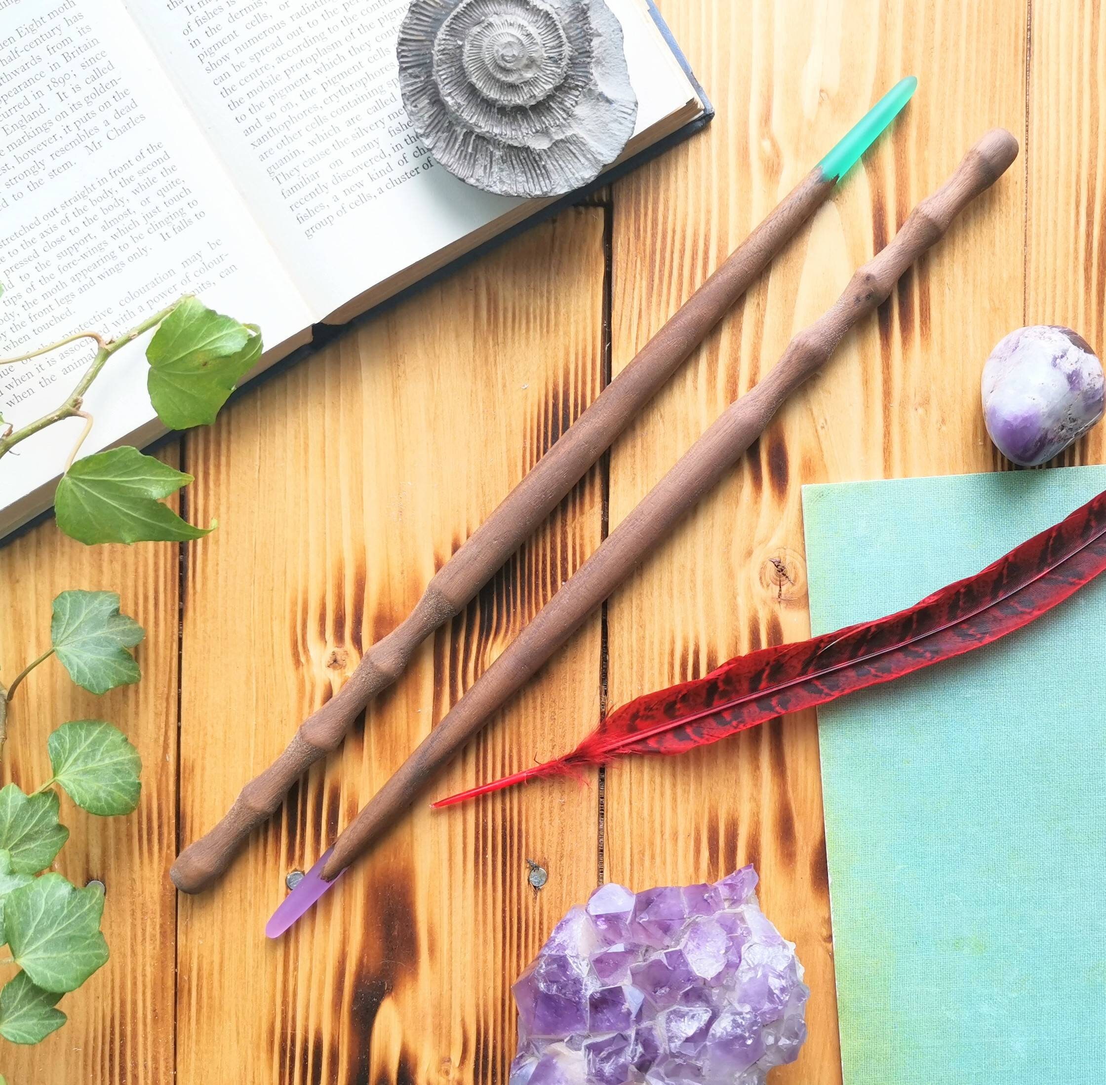 Real Magic Wand Glowing Wand Wooden Wand | Etsy