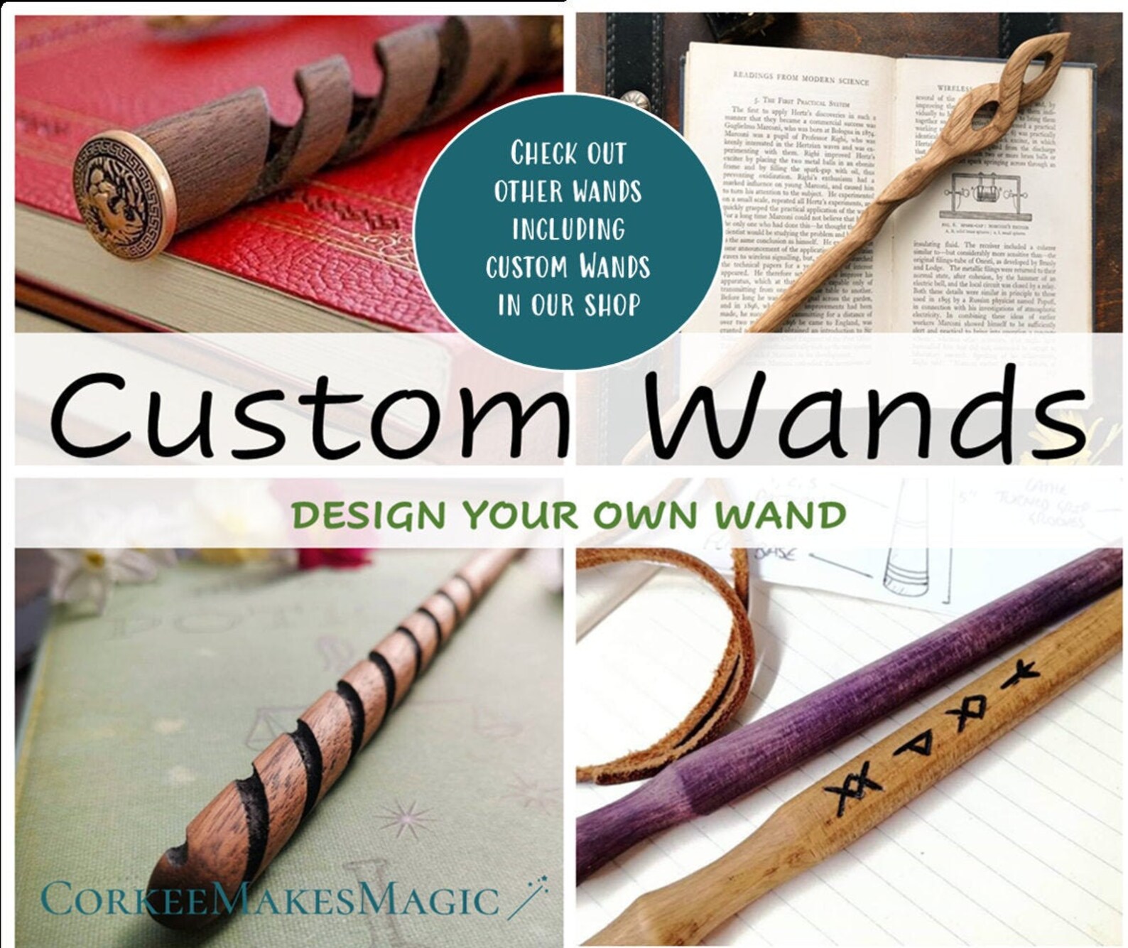 Real Magic Wand Glowing Wand Wooden Wand | Etsy