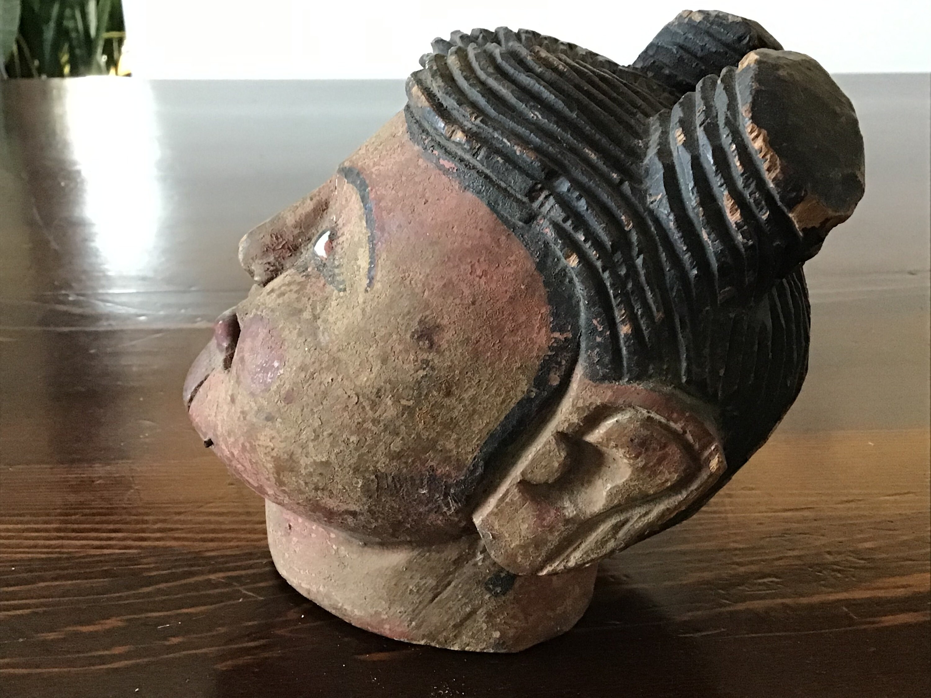 Burmese Large Wooden Puppet Head - Etsy