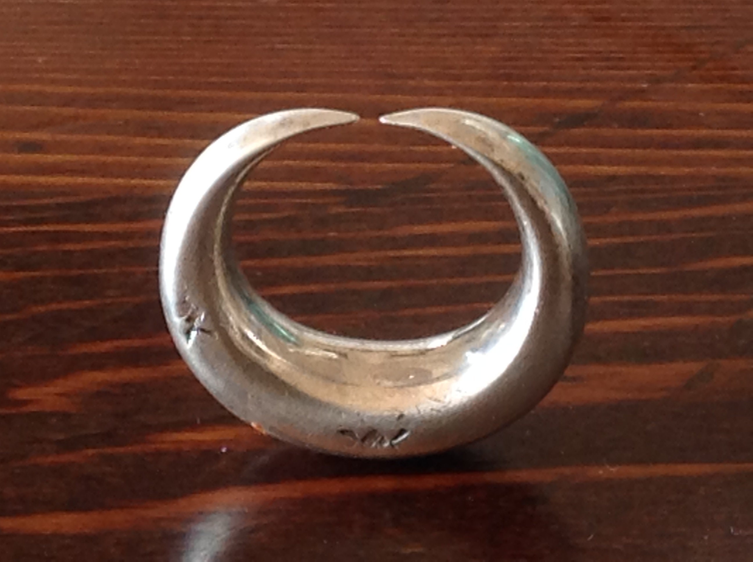 West Africa Mali Silver Fulani peul ring/hair Adornment - Etsy