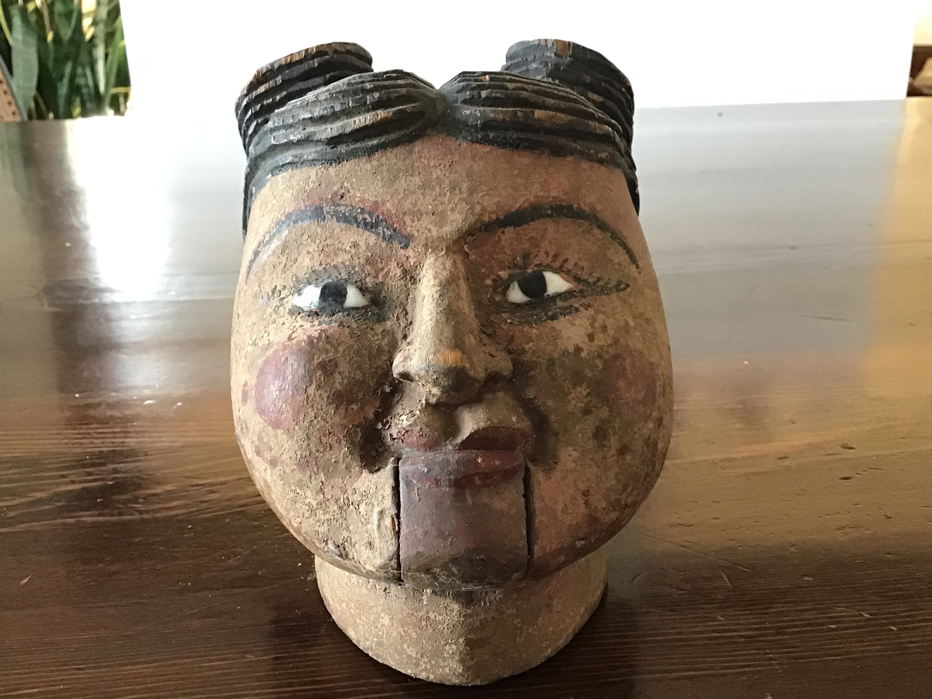 Burmese Large Wooden Puppet Head - Etsy