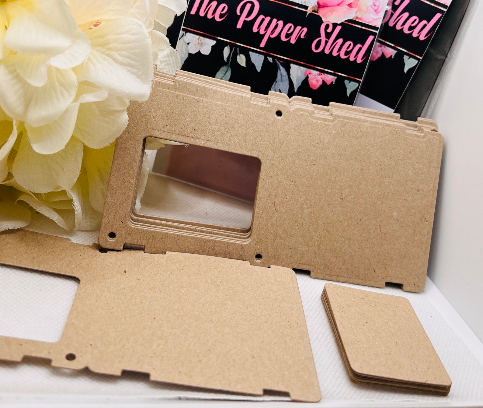 Set of 10 Vintage Style Specimen Slide Shaker Die Cutting - Etsy