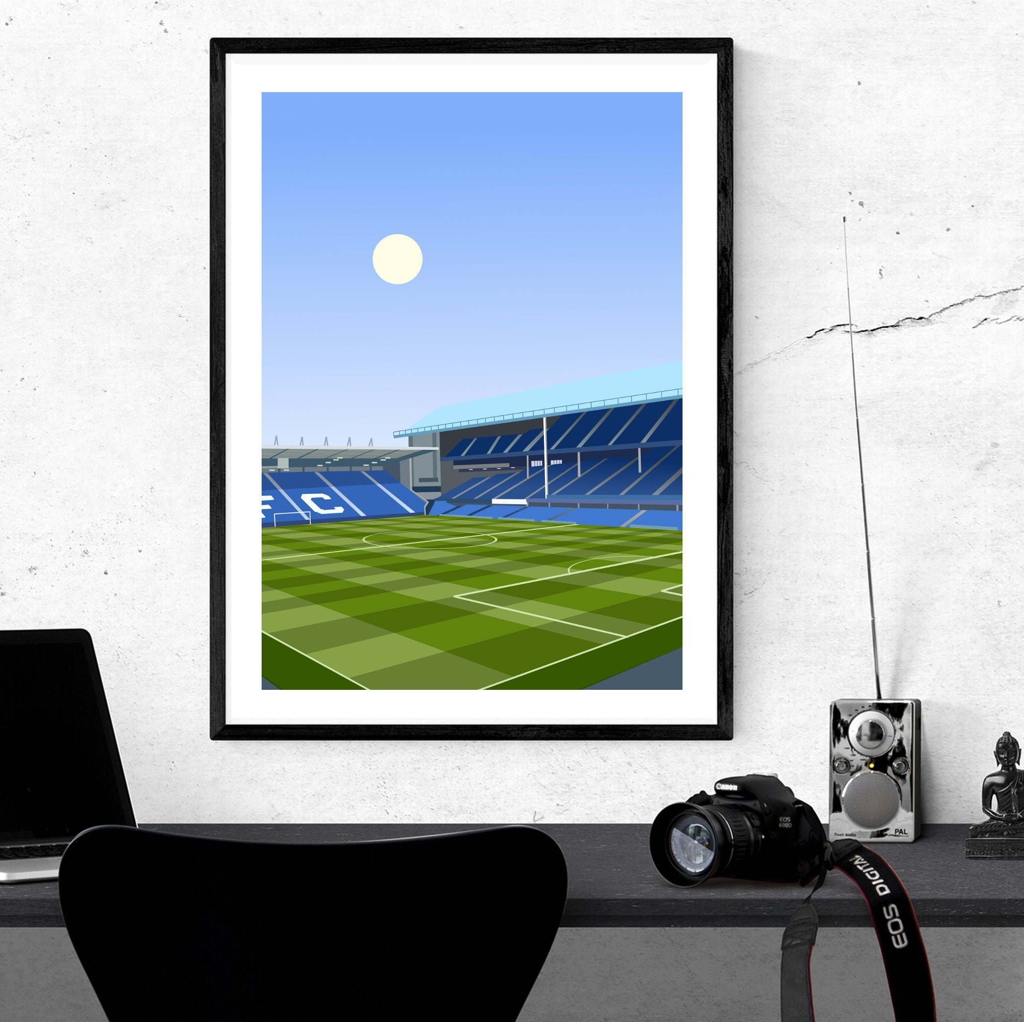 Goodison Park Everton Stadium Art Print Football Home Decor - Etsy UK