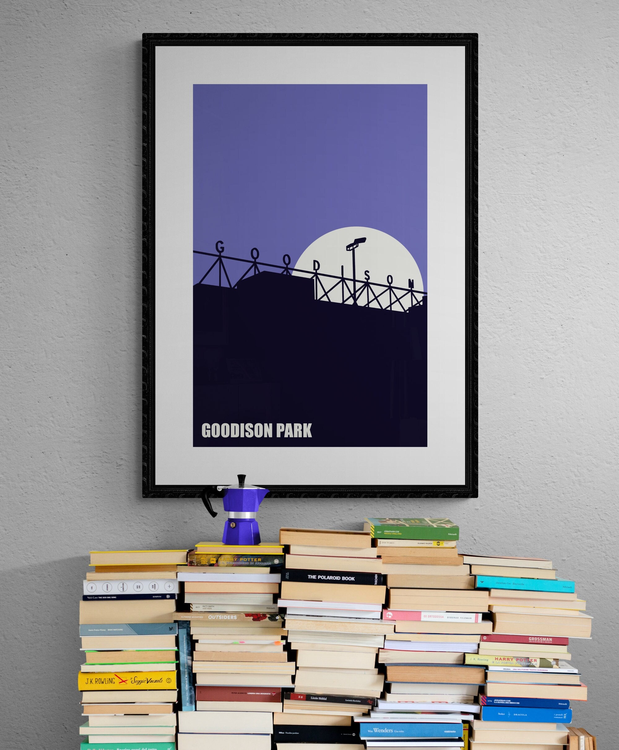 Goodison Park End Stand Sign Stadium Art Print the Toffees - Etsy