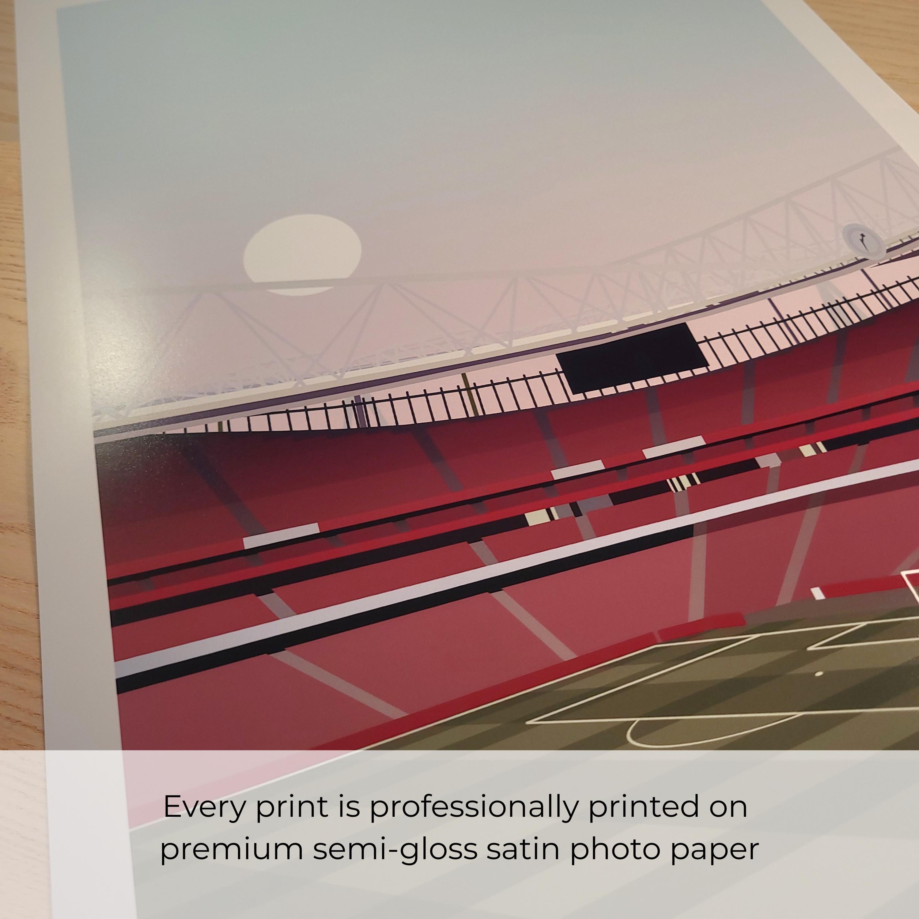 Arsenal Invincibles Art Prints Set of 4, Football Art, Mancave Decor ...