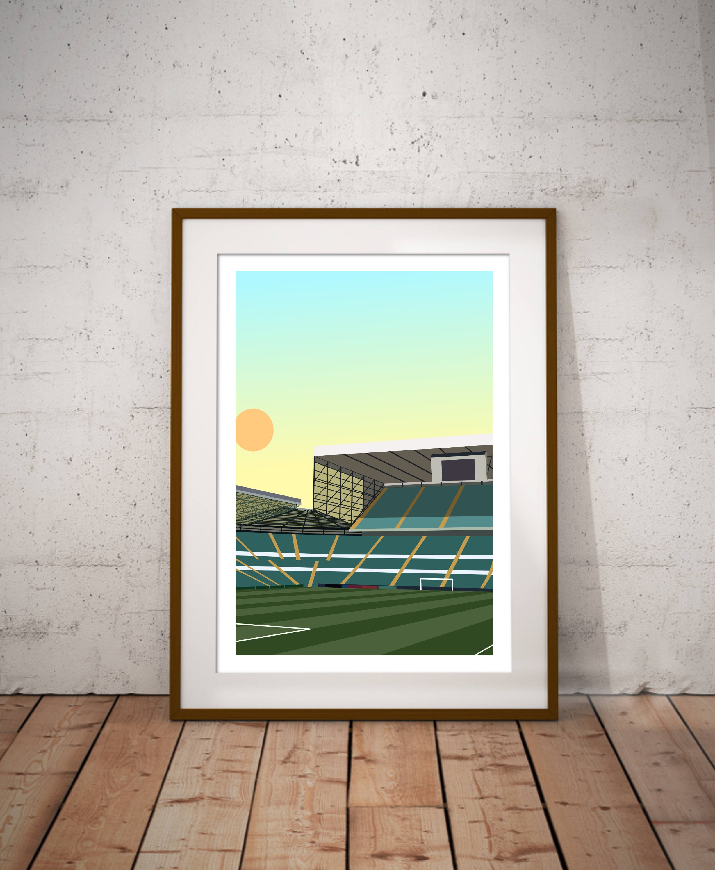 Parkhead Celtic Park Stadium Print Artwork Paradise - Etsy UK