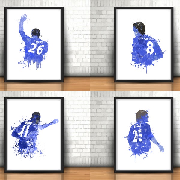 Chelsea Fc - Etsy UK