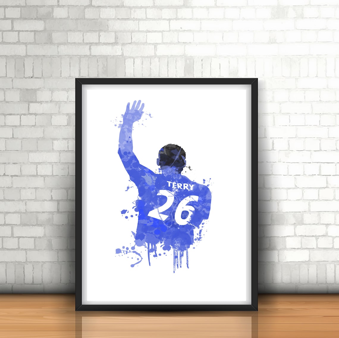 Chelsea Legend Art Prints Set of 4 Football Art Mancave - Etsy