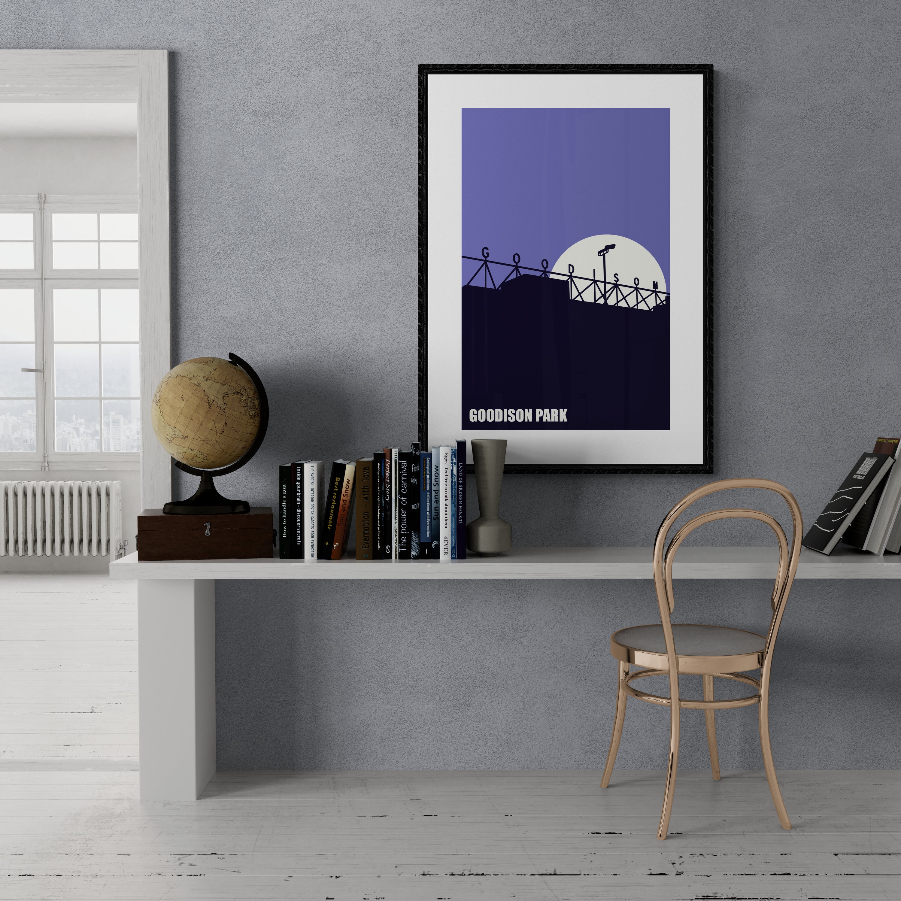 Goodison Park End Stand Sign Stadium Art Print the Toffees - Etsy