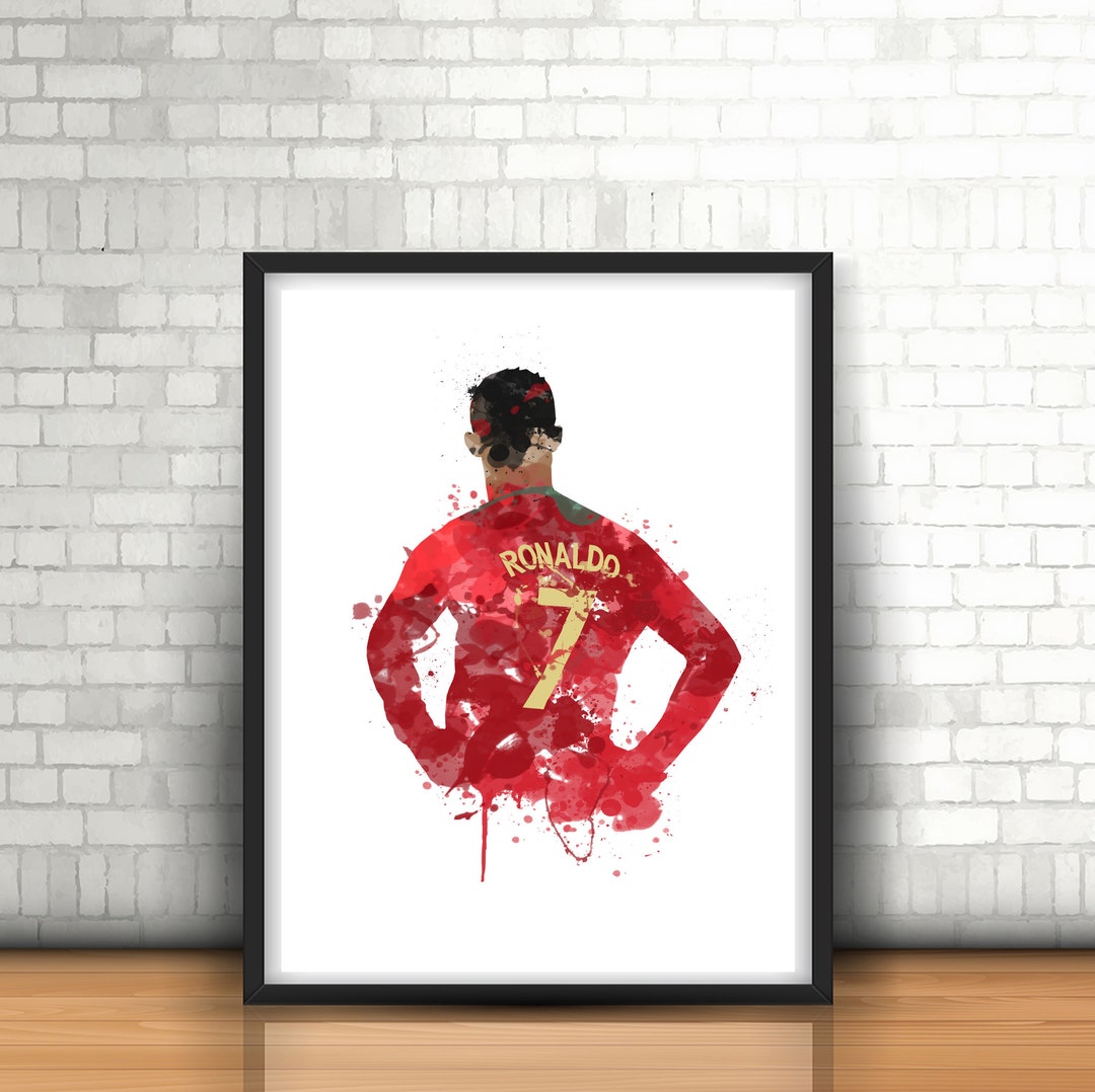 Cristiano Ronaldo Digital Download Portugal Legend Printable Art ...