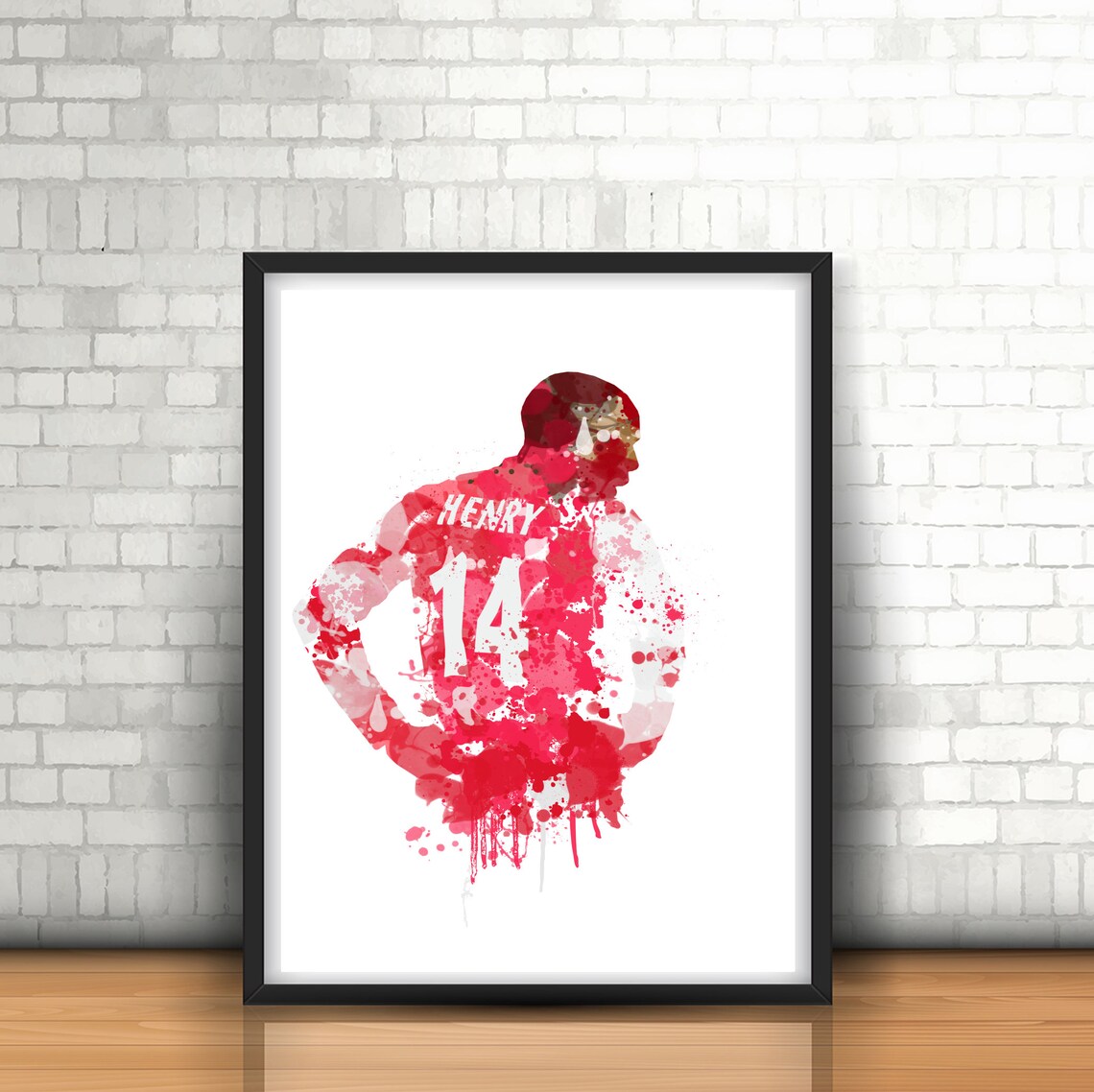 Arsenal Invincibles Art Prints Set of 4 Football Art Mancave | Etsy