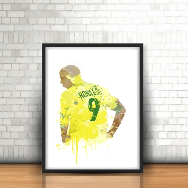 R9 Ronaldo Print - Etsy