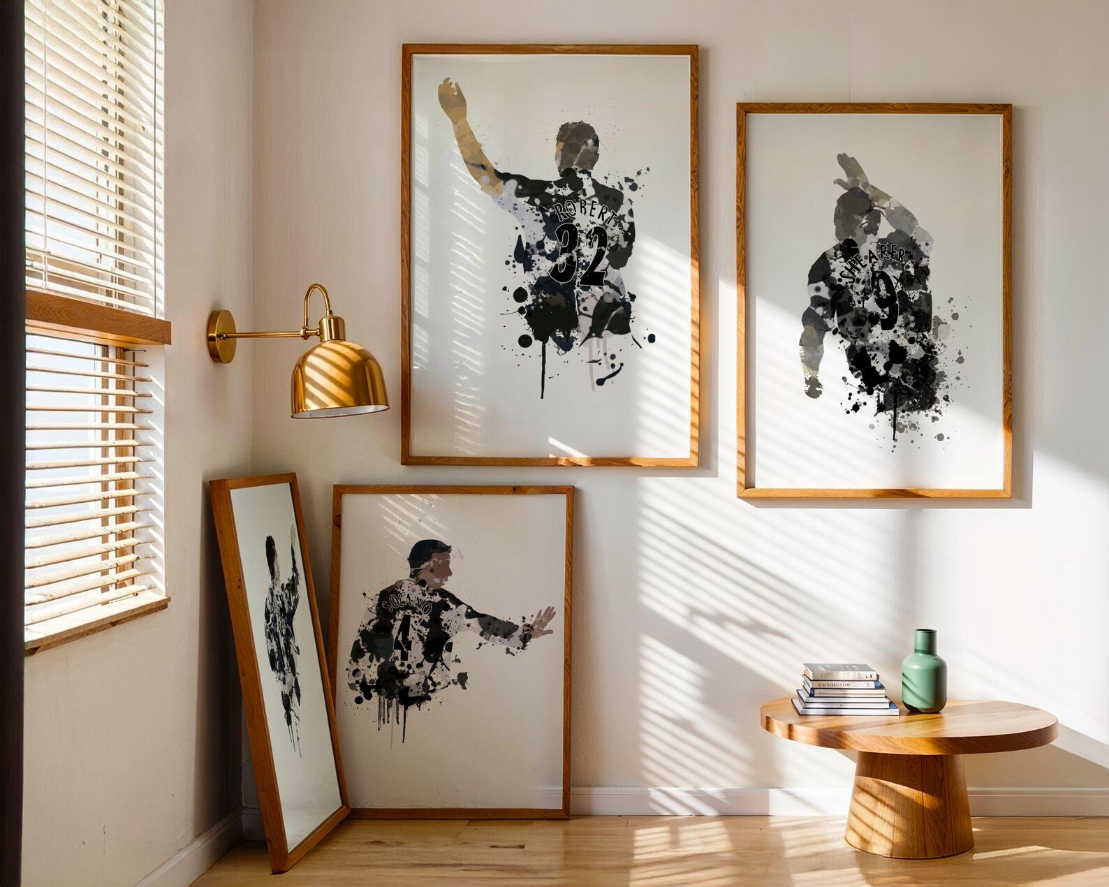 Nol Solano Legend Art Print, Football Art, Mancave Decor, Boys Room ...