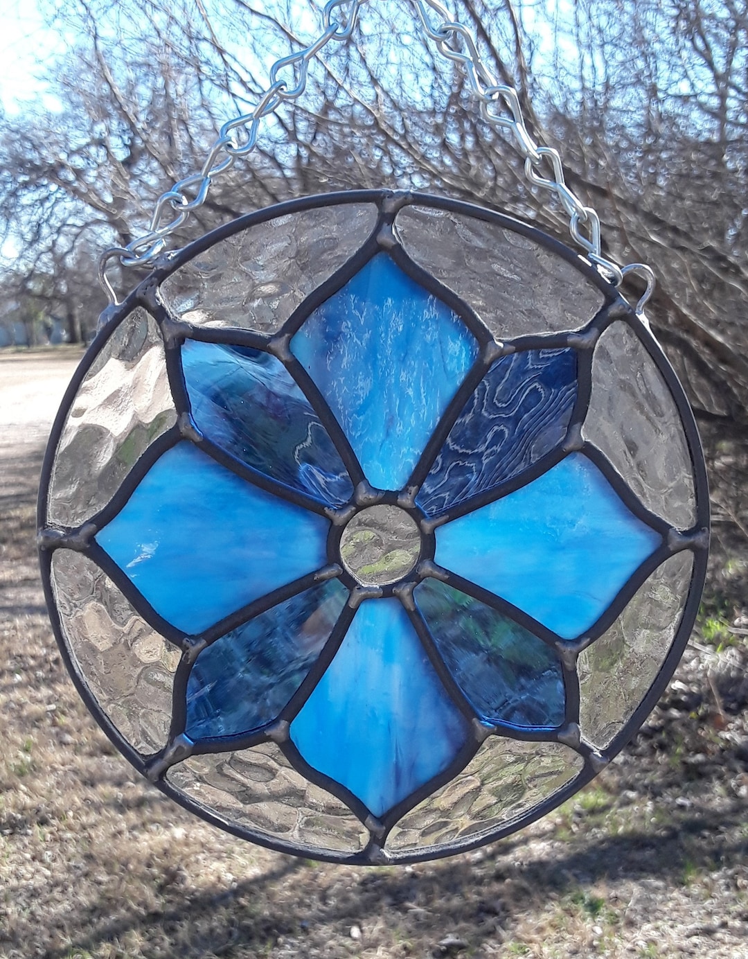 Pinwheel Suncatcher - Etsy