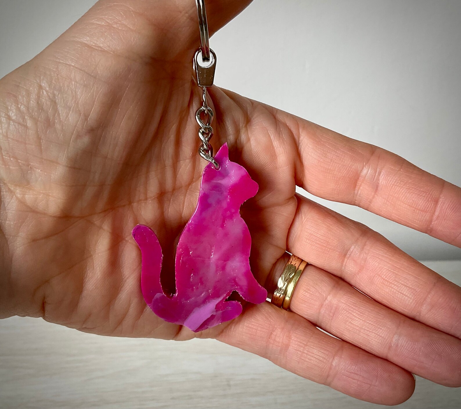 Animal Keyring, 100% Recycled Plastic Keyring - Etsy