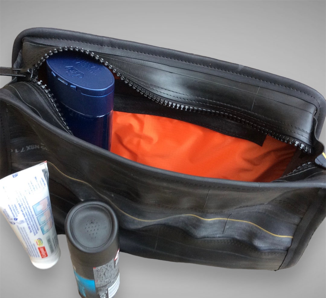 Waterproof Vegan Washbag: Recycled Rubber Toiletry Bag - Etsy