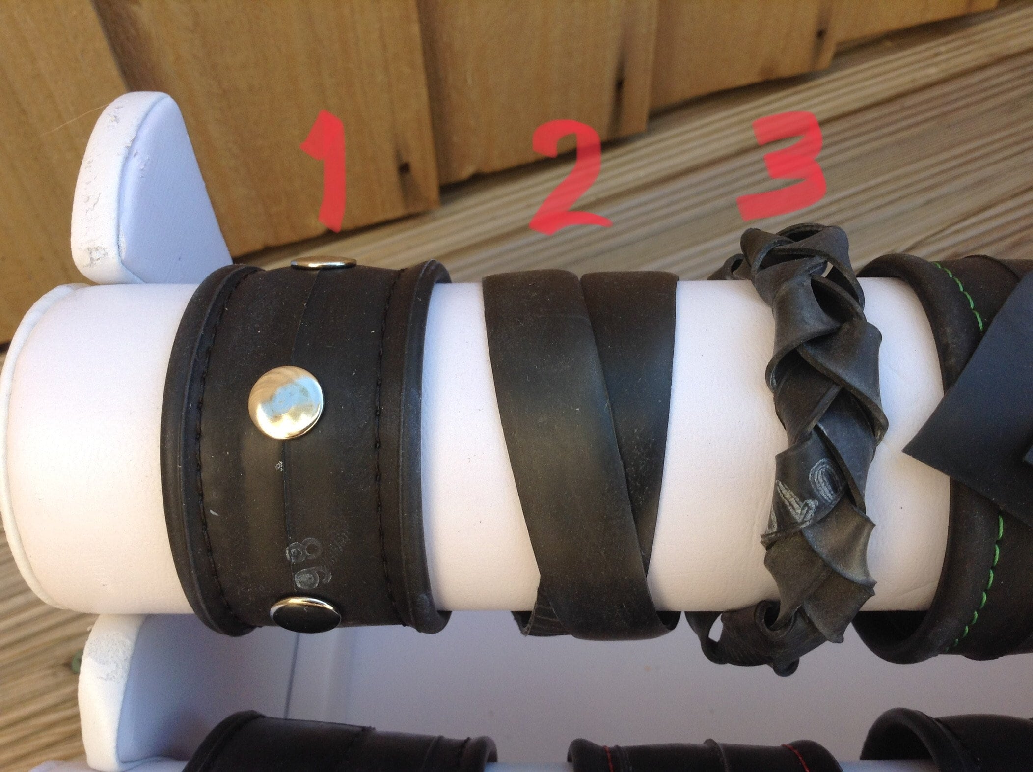 Rubber cuff bracelet | Etsy