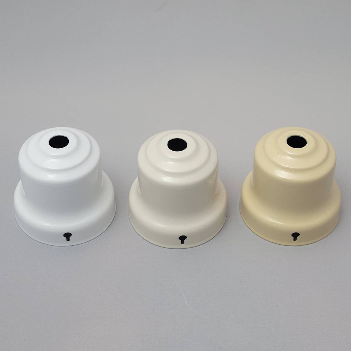 LOOK GLOSS WHITE 3-chain Light Fixture vintage Art Deco - Etsy