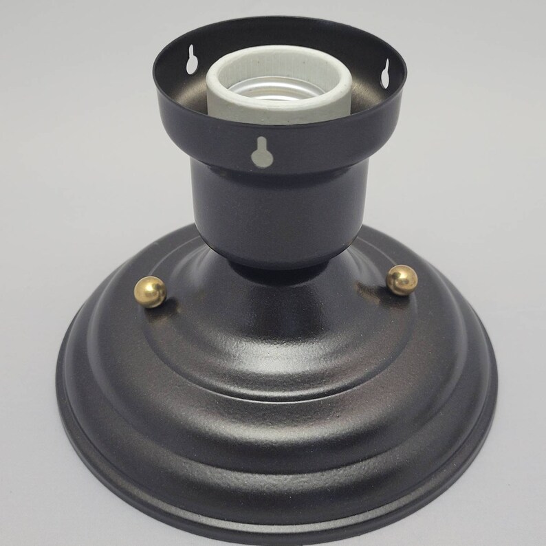 LOOK!!! NEW BRONZE 3-chain Light Fixture -vintage Art Deco Shade Three ...