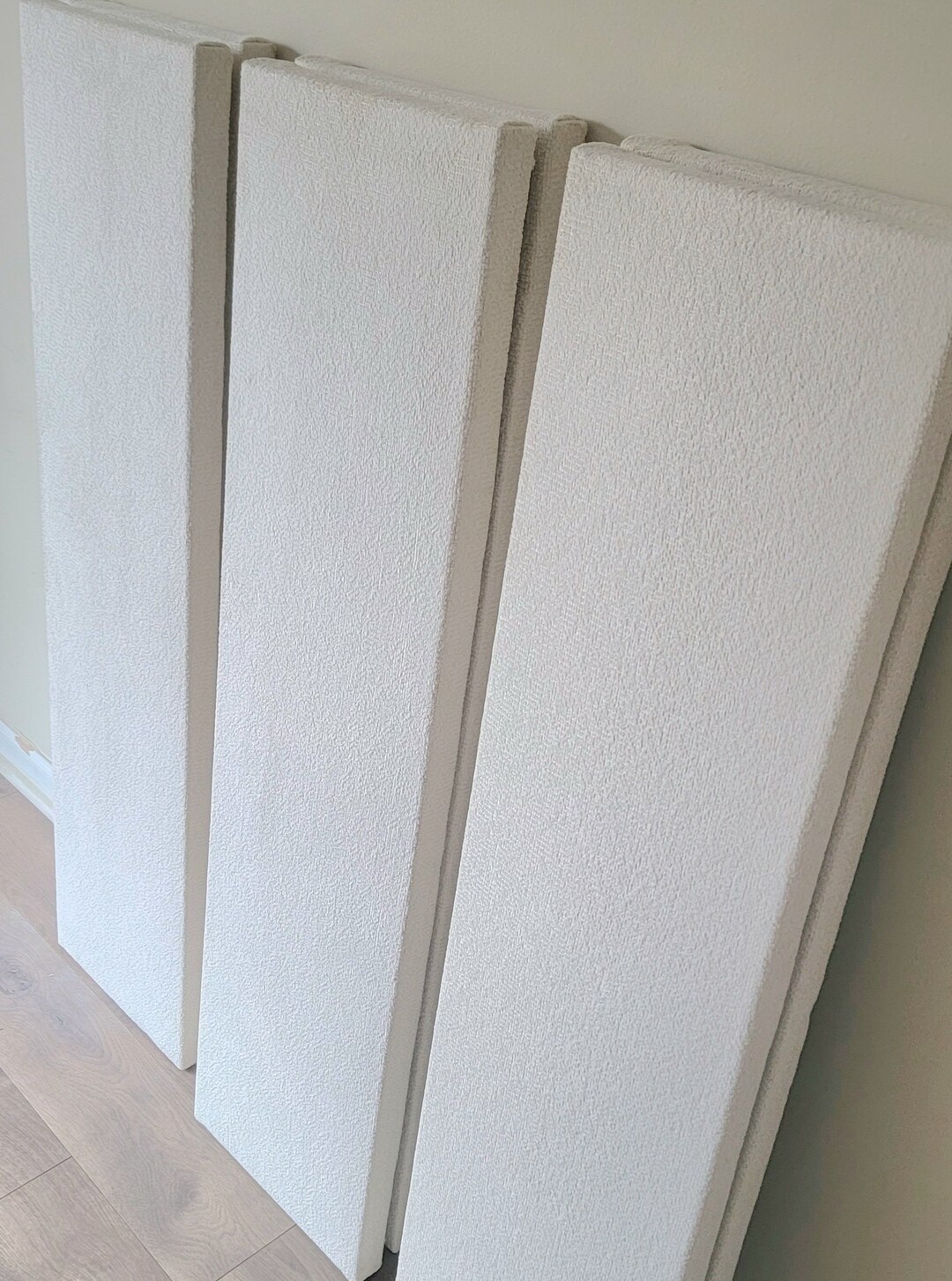 Bone Chenille Acoustic Sound Absorbing Wall Panels SET of 6 - Etsy