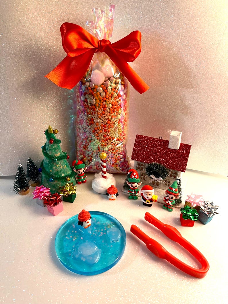 North Pole Sensory Box - Full Kit - Etsy